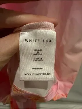 White Fox Boutique | Dresses | Nwt White Fox Boutique Pink Tiedye ...
